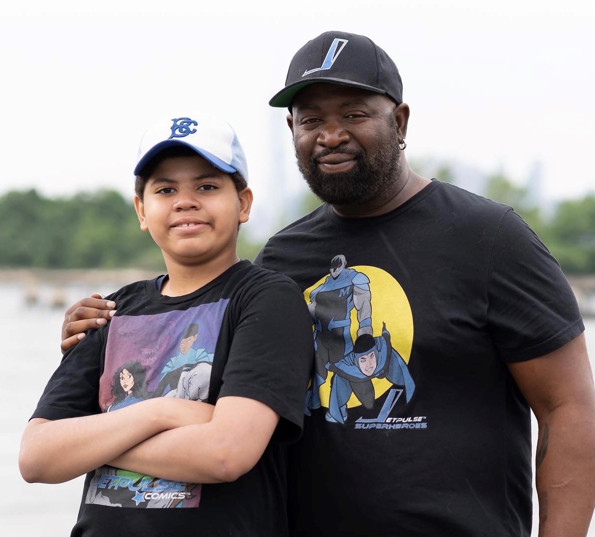 Comic Book Heroes: Dad, Son with Autism, Create Series